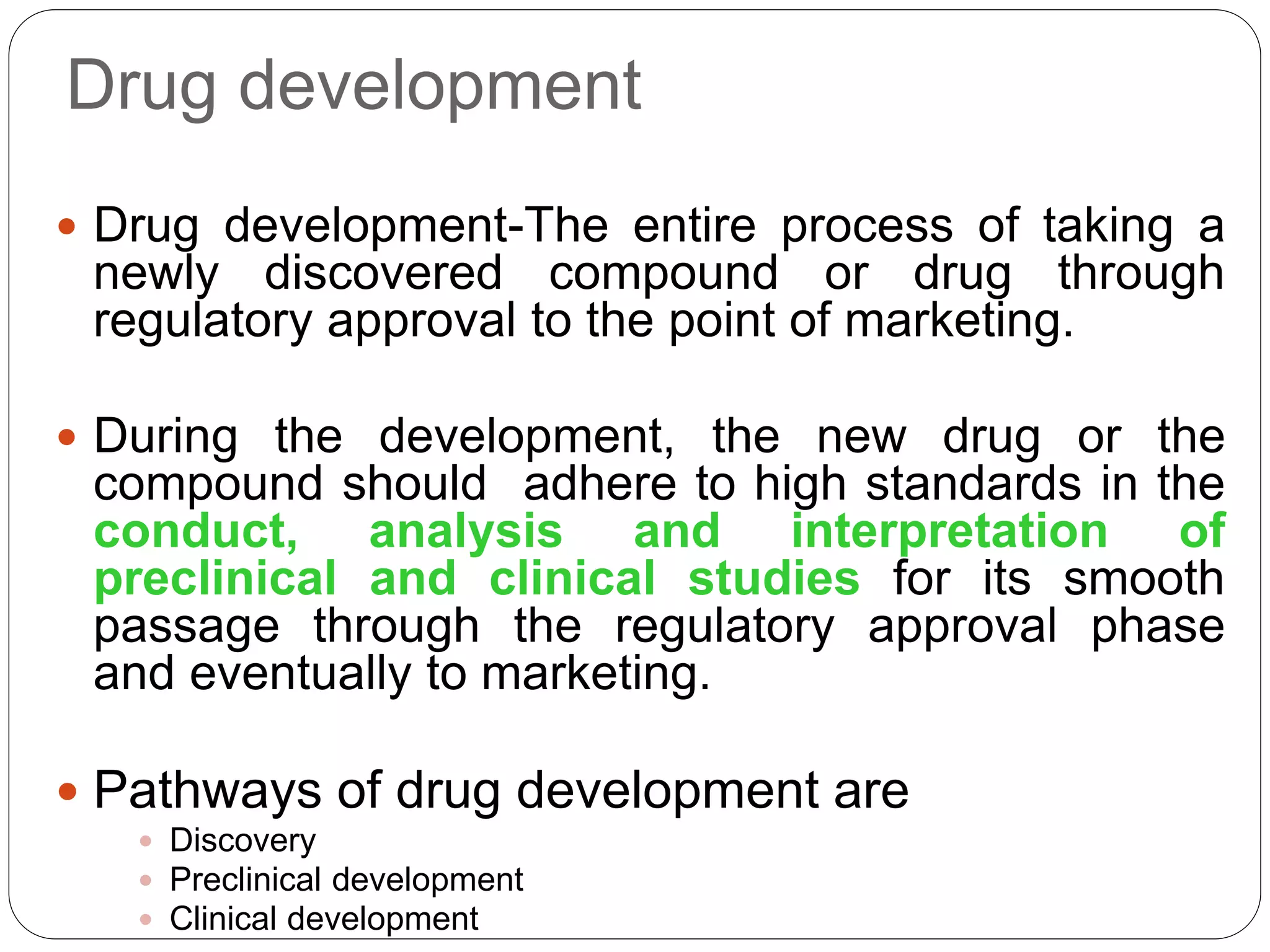 drug discovery- history, evolution and stages | PPTX