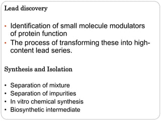 drug discovery- history, evolution and stages | PPTX