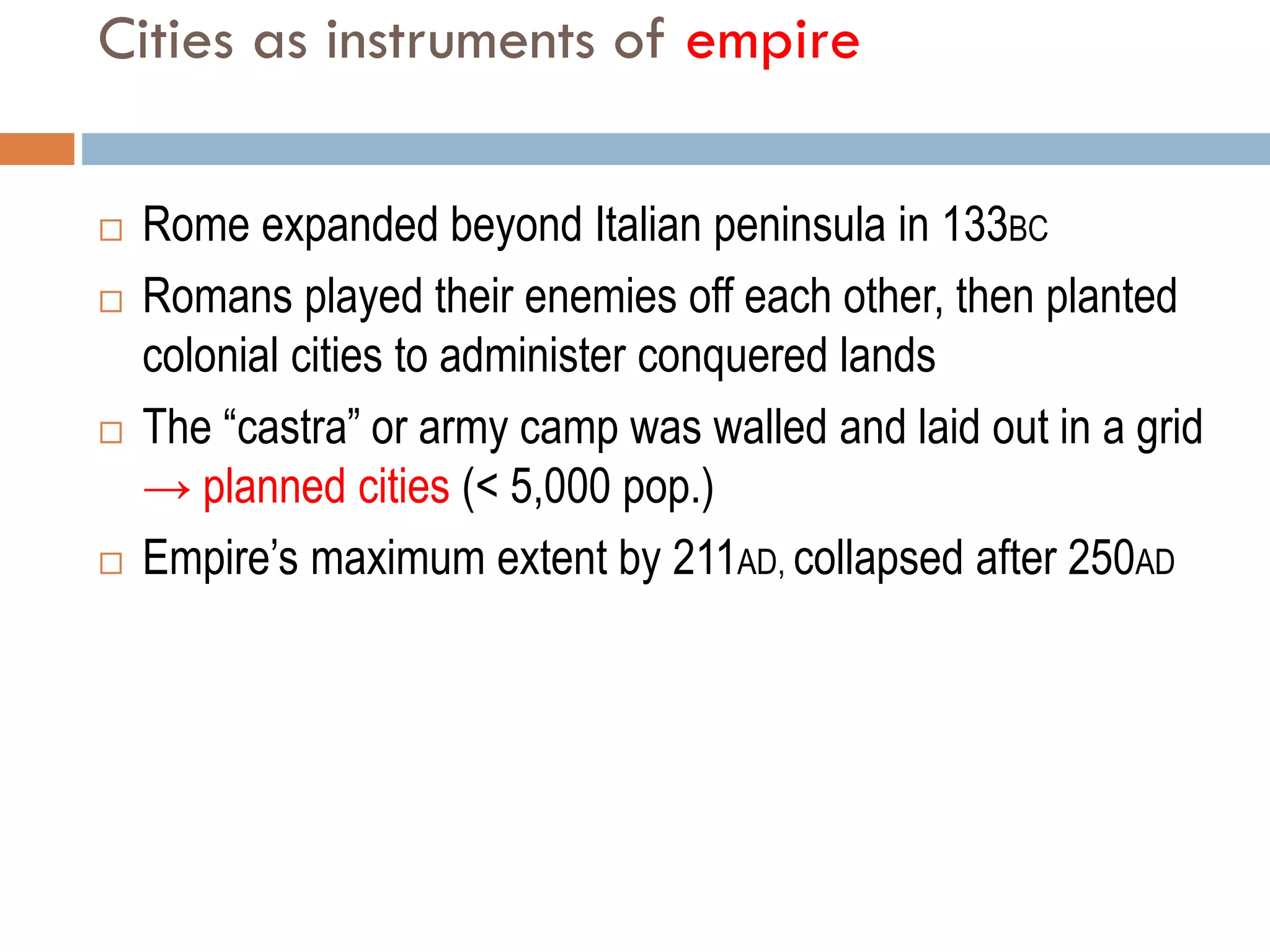 1.2 town planning greek and roman culture | PDF