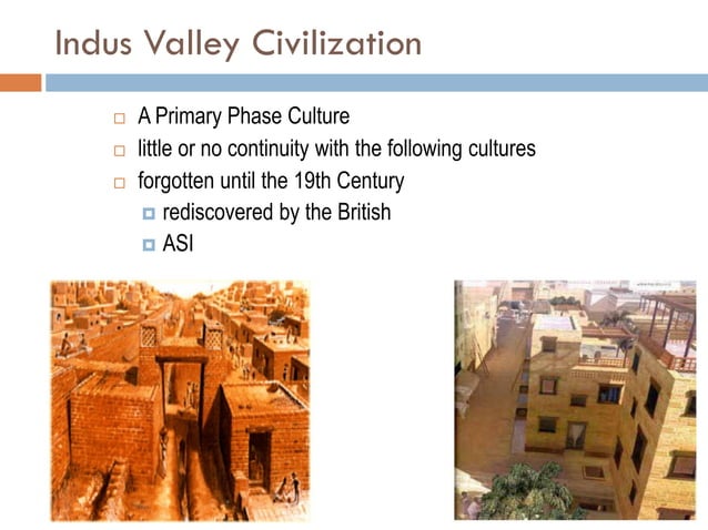 1.3 Town Planning in Indus valley civilization | PPT