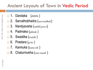 1.4 town planning ancient india vedic buddha period | PDF