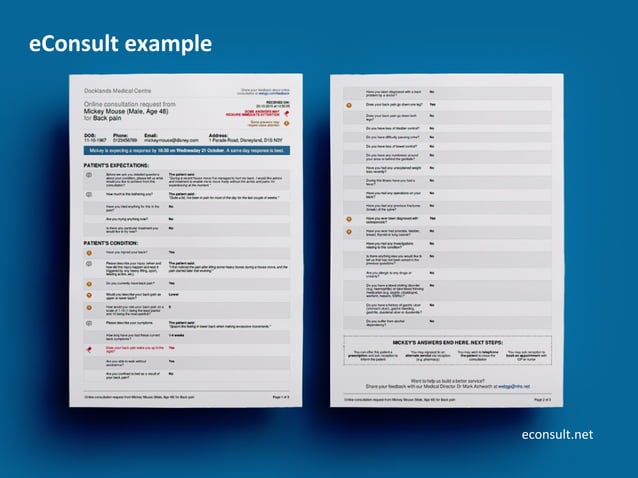 Online consultation case study | PPT