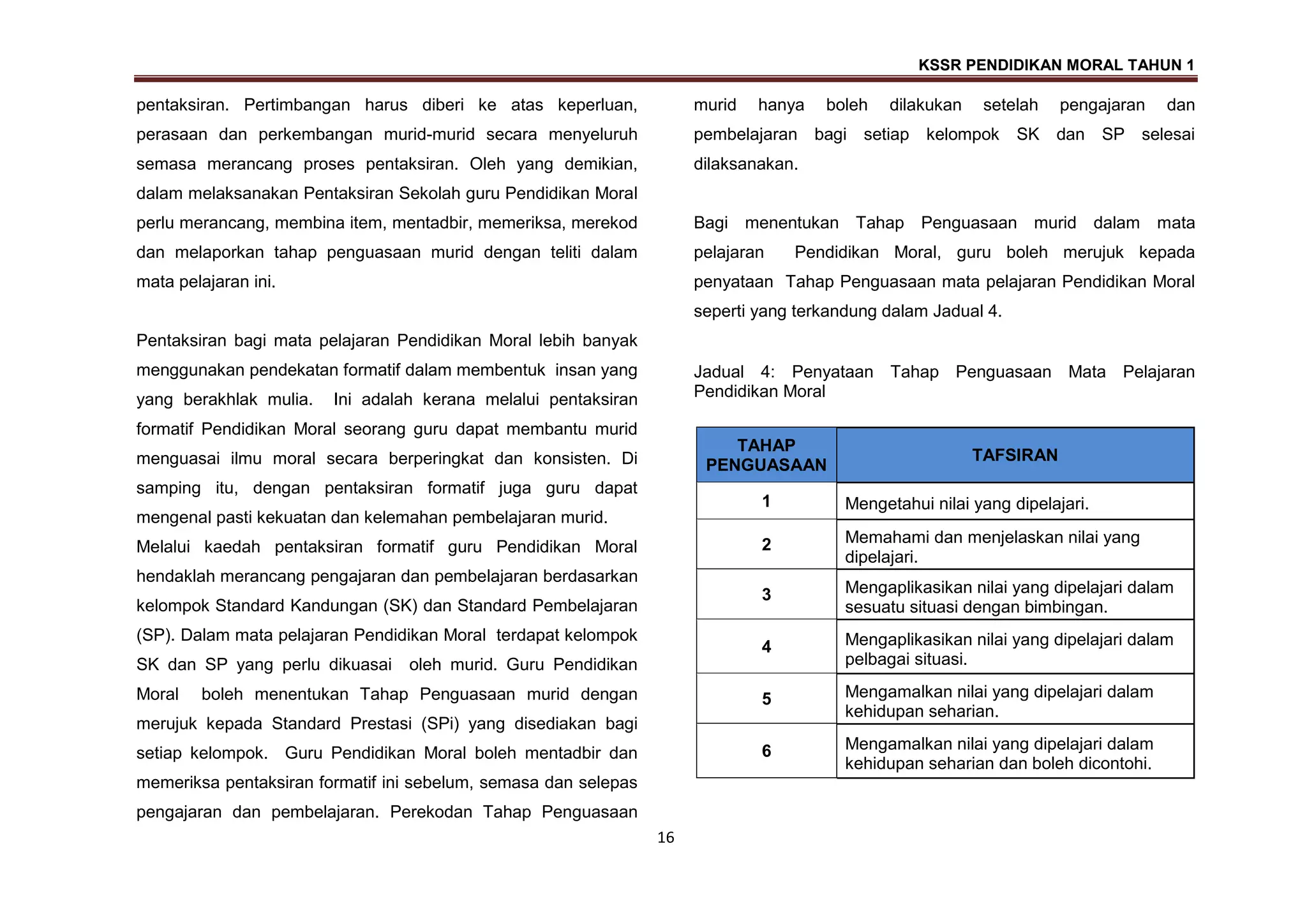 1. dskp kssr p.moral th1 semakan | PDF