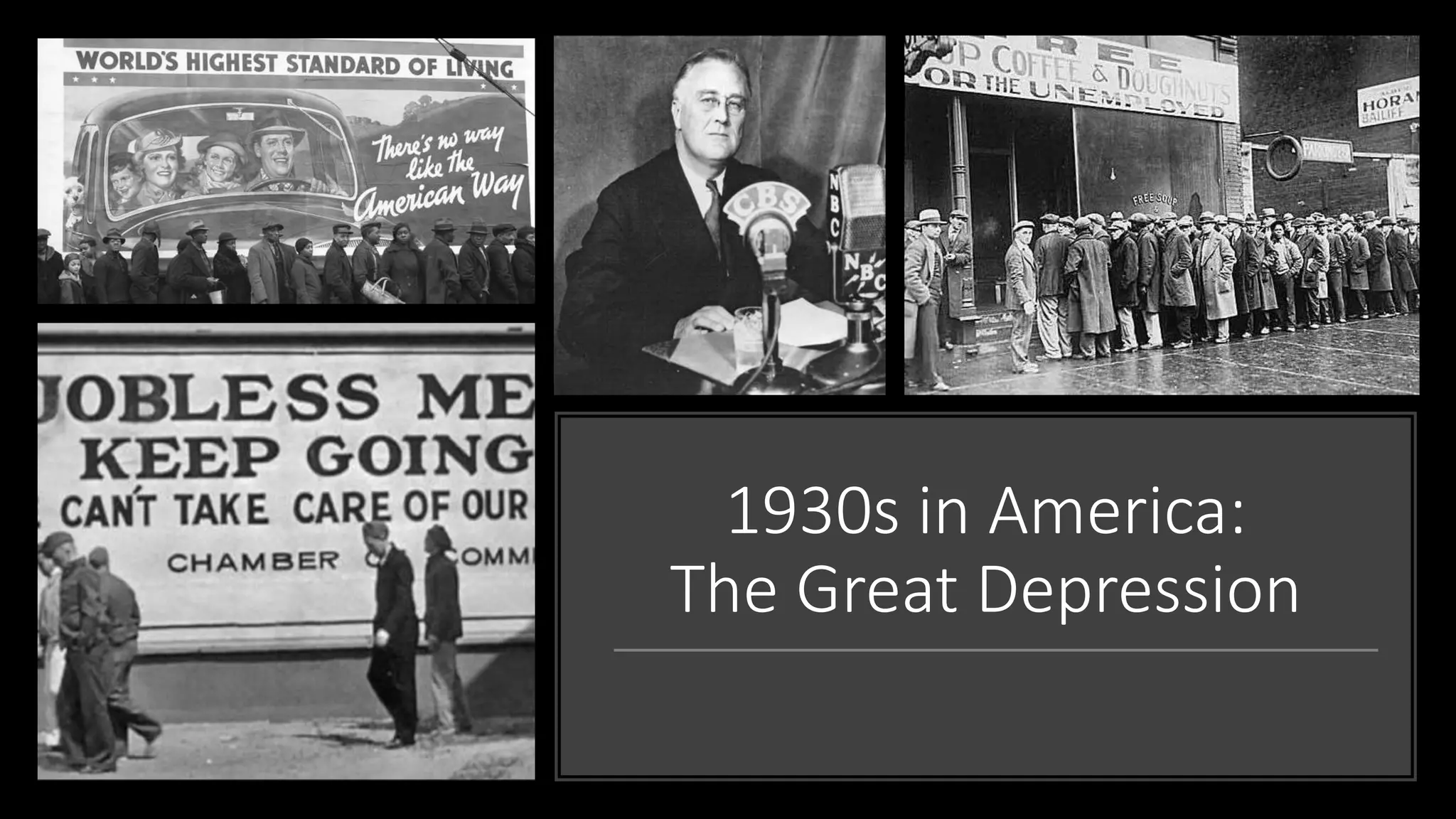 Course Introduction: 1930s America & Hollywood | PPT