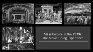 Course Introduction: 1930s America & Hollywood | PPT