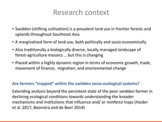 Trapped in the margins of Southeast Asia: Swidden farmers struggling to ...