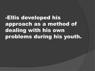 Introduction Albert Ellis | PPTX