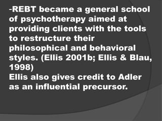 Introduction Albert Ellis | PPTX