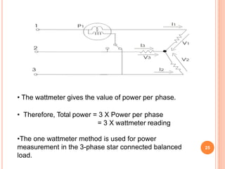 1.6 three phase power measurement | PPTX