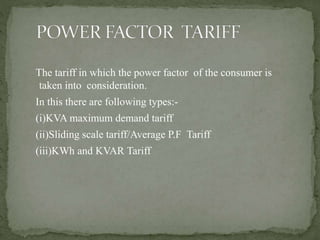 1.10 types of tariff | PPTX