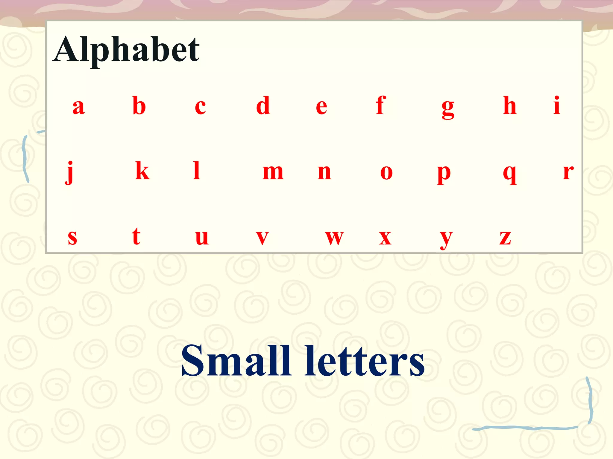 Alphabets. Vowels. Consonants. Small Letters. Capital Letters | PPT