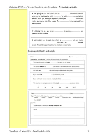 CLIL activities for Technology | PDF