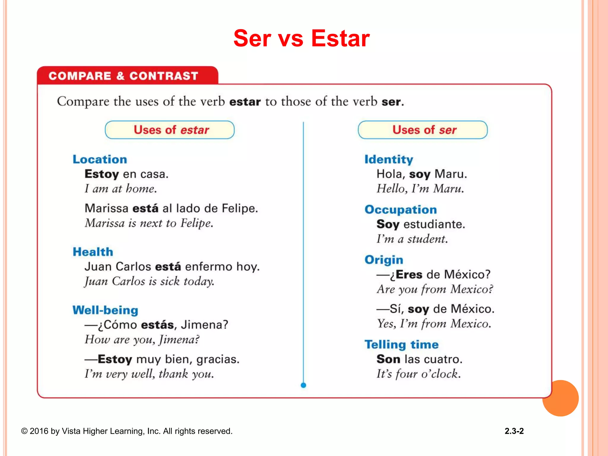 1A verbo estar emociones y lugares | PPTX