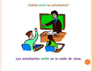 1A verbo estar emociones y lugares | PPTX