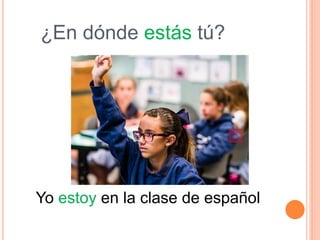 1A verbo estar emociones y lugares | PPTX