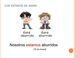 1A verbo estar emociones y lugares | PPTX