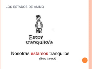 1A verbo estar emociones y lugares | PPTX