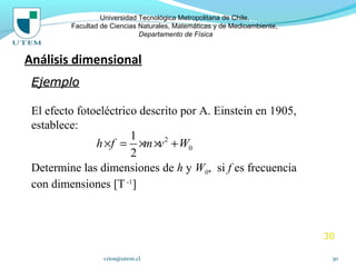 1. sistemas de unidades y analisis dimensional | PPT
