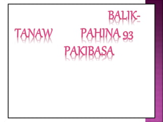 1. pangaral sa magulang | PPTX