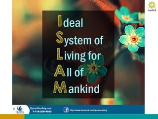 1. islam is the way of life | PPT