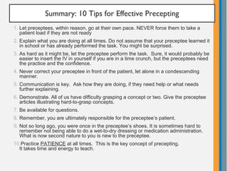 1. preceptorship overview | PPT