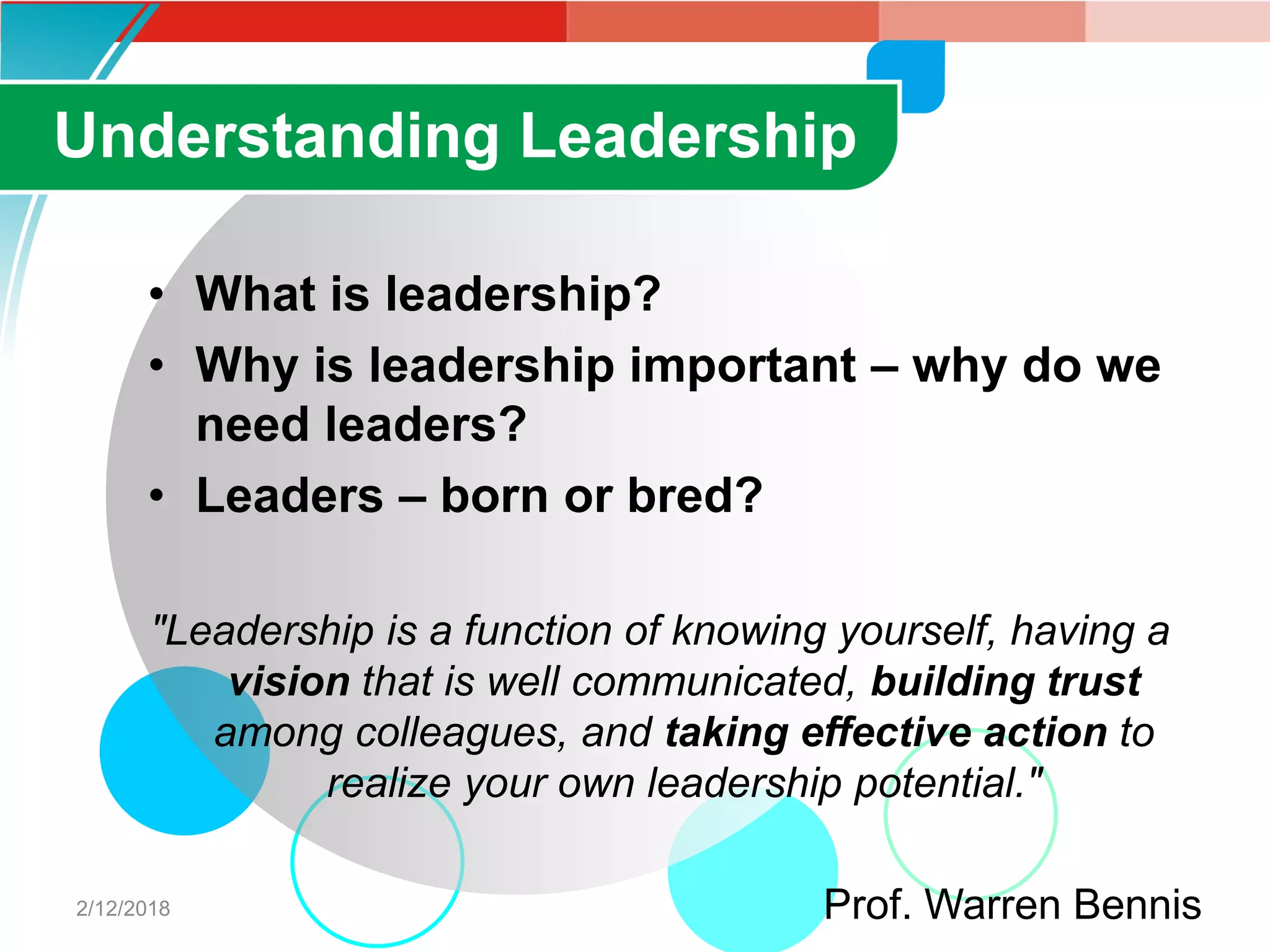 LEADERSHIP Concept_Materi Training "The Power of LEADERSHIP" | PDF
