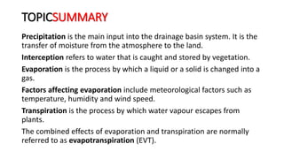 1.1 drainage basin system | PPTX