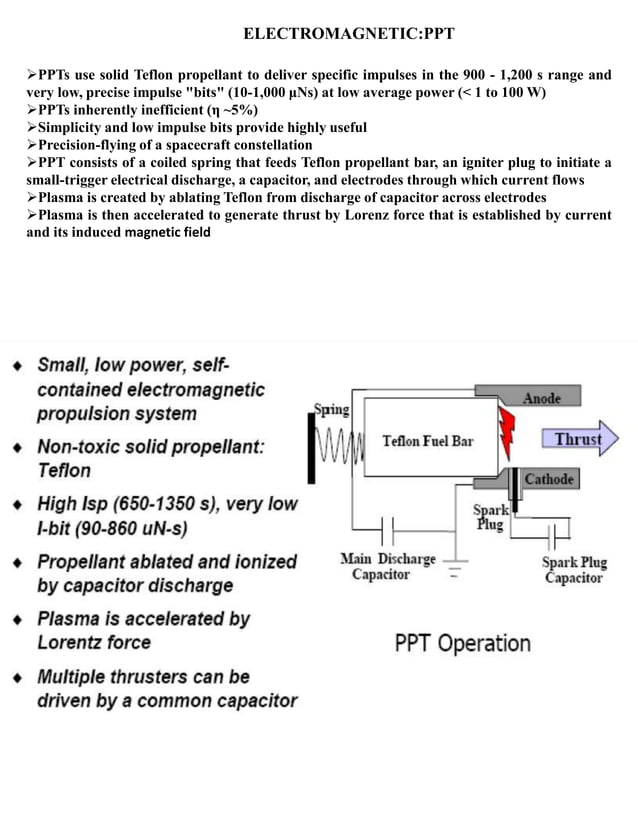 ion propulsion thruster engine | PPTX
