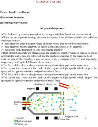 ion propulsion thruster engine | PPTX