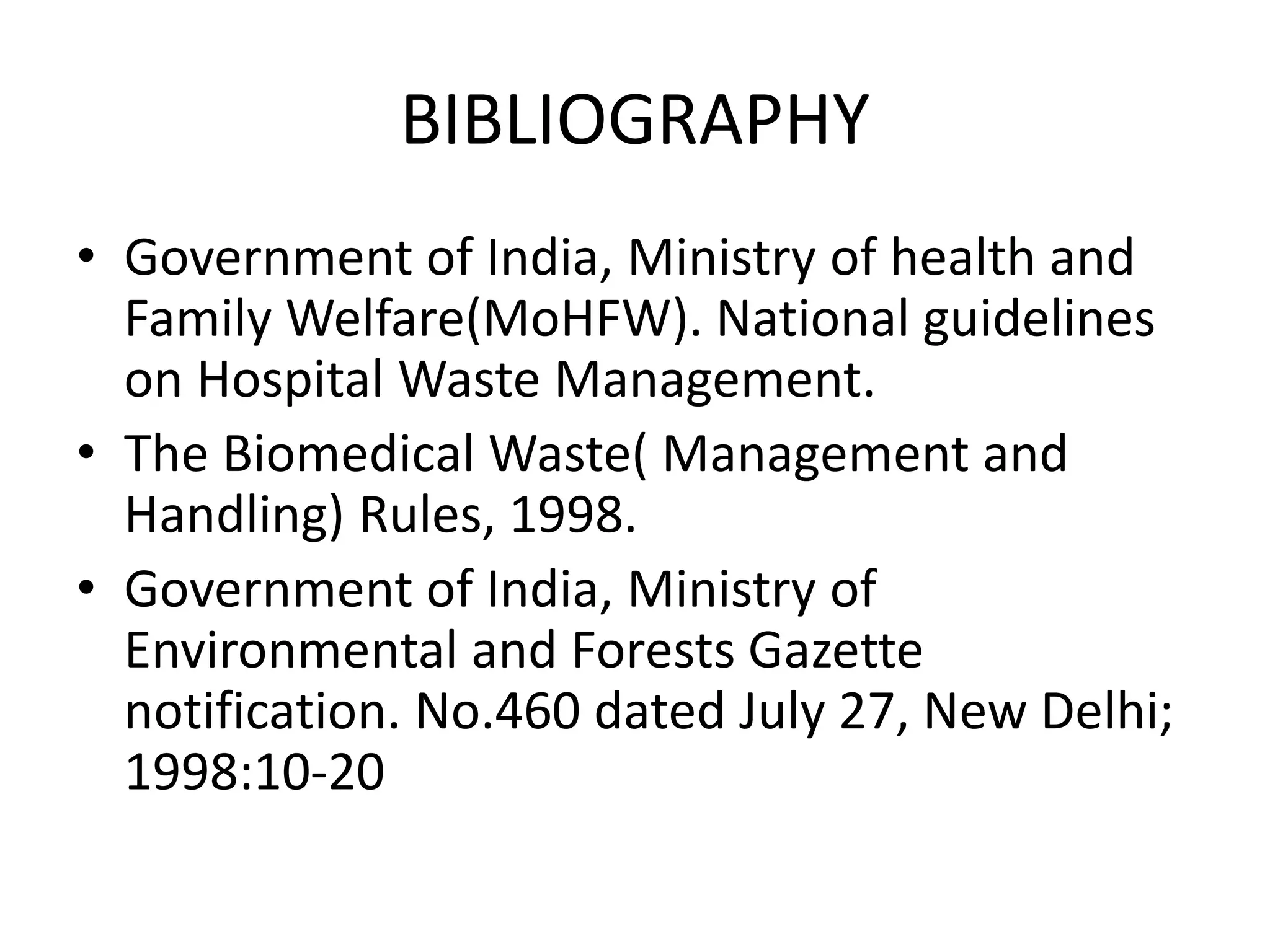 Bio waste management | PPTX