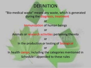 Bio waste management | PPTX