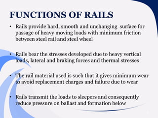 1.railway intro and rails | PPTX