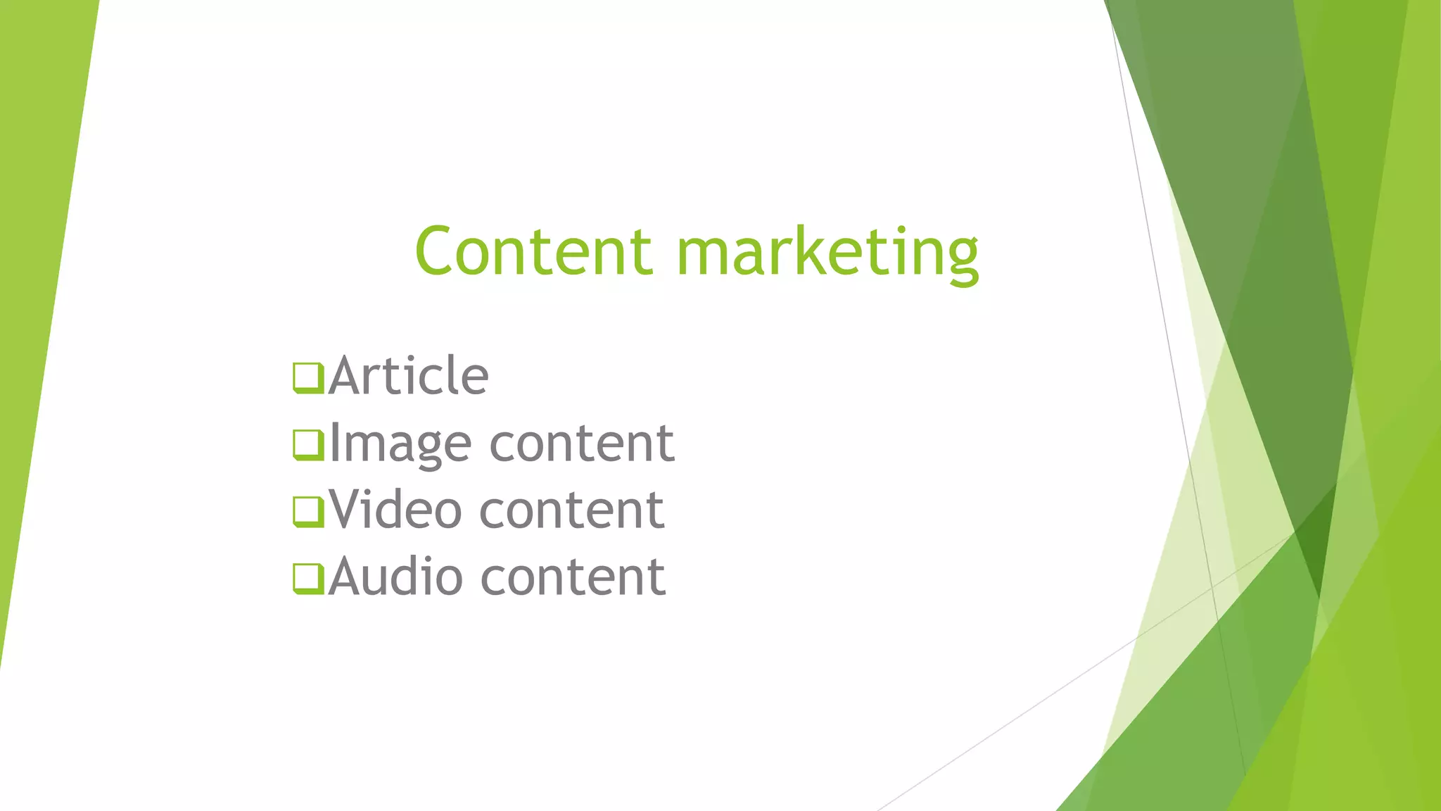 content marketing. | PPT