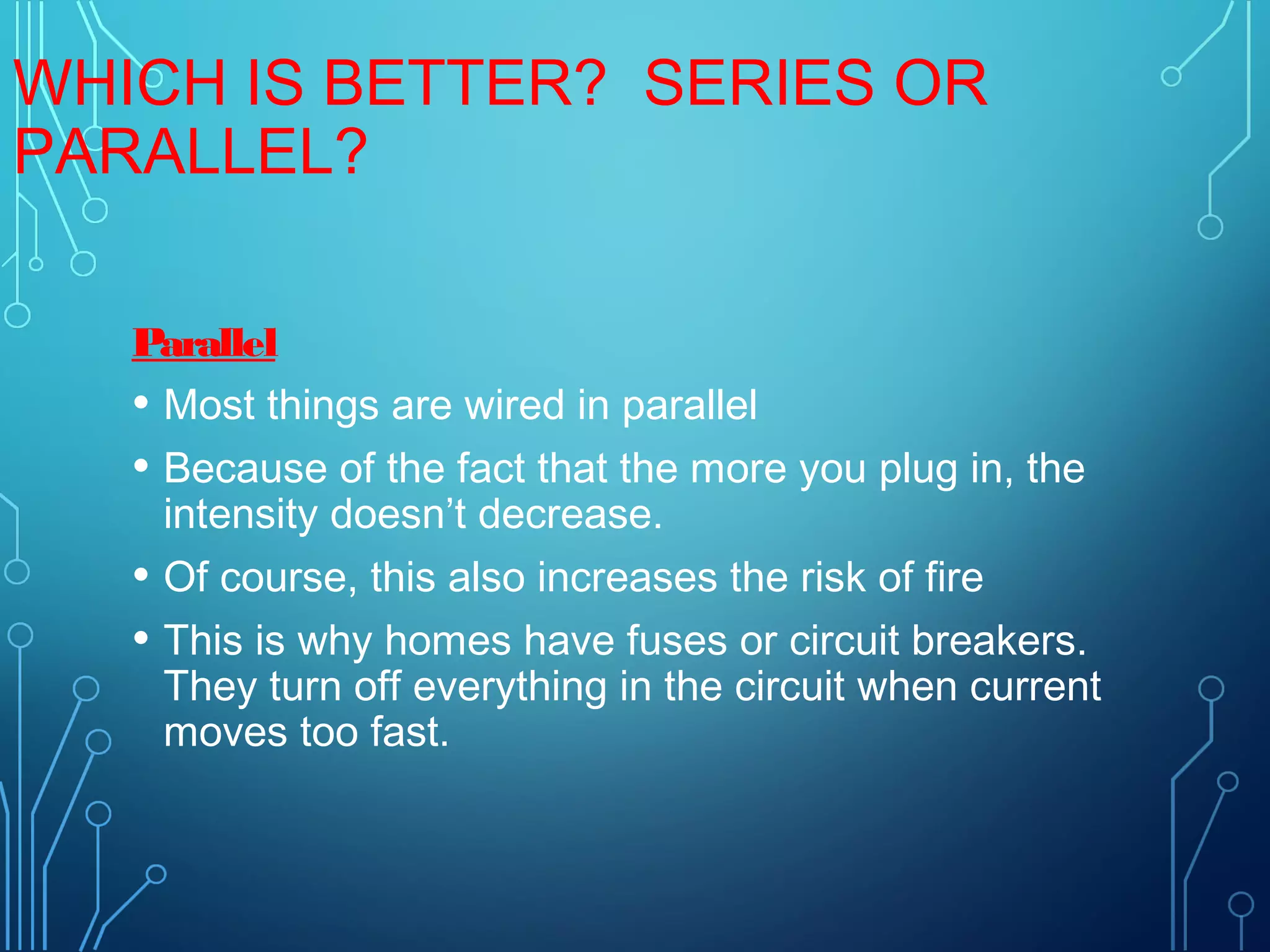 Series and Parallel Circuits | PPT