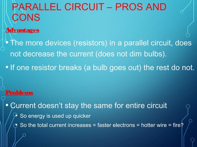 Series and Parallel Circuits | PPT | Computer Networking | Computing