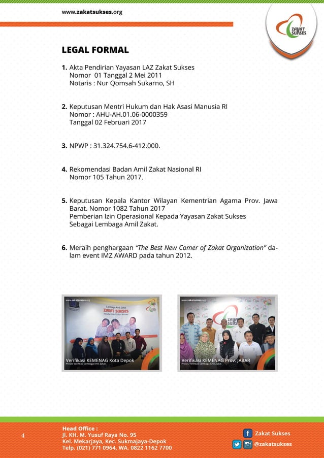 1. proposal pendidikan orang tua asuh smater zs | PDF