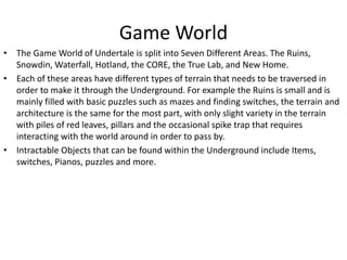 undertale case study | PPTX