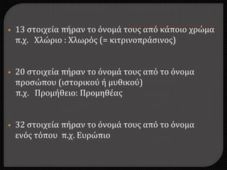 Παγκόσμια ημέρα Χημείας | PPT
