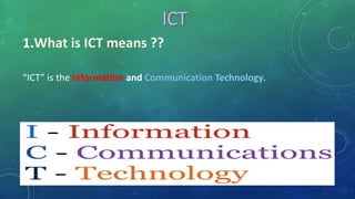 ICT | PPTX