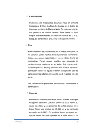 cuenca río tambo | PDF