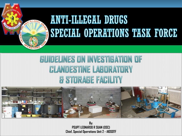 1. clandestine laboratory investigation | PPT