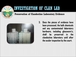 1. clandestine laboratory investigation | PPT