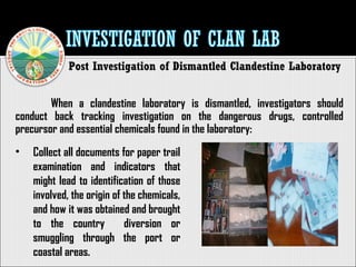 1. clandestine laboratory investigation | PPT