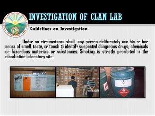 1. clandestine laboratory investigation | PPT