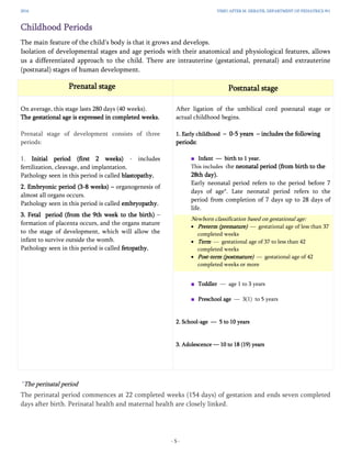 1. intro pediatrics 1 | PDF