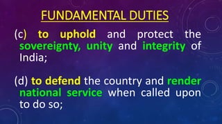 1. constitution of india, 1949 gp2 | PPTX
