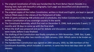 1. constitution of india, 1949 gp2 | PPT