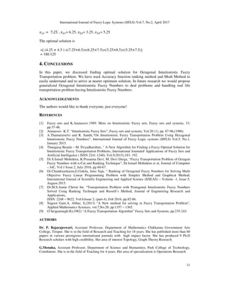 A NEW APPROACH FOR RANKING OF OCTAGONAL INTUITIONISTIC FUZZY NUMBERS | PDF