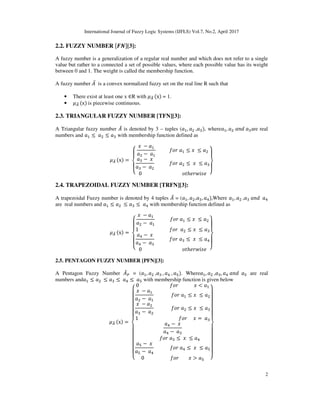 A NEW APPROACH FOR RANKING OF OCTAGONAL INTUITIONISTIC FUZZY NUMBERS | PDF