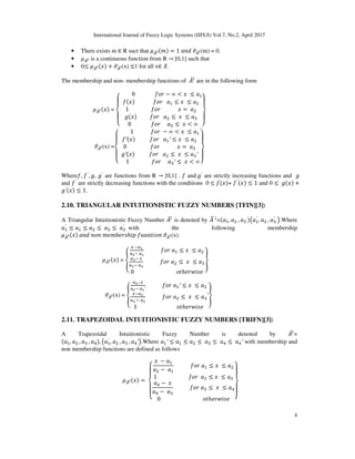 A NEW APPROACH FOR RANKING OF OCTAGONAL INTUITIONISTIC FUZZY NUMBERS | PDF